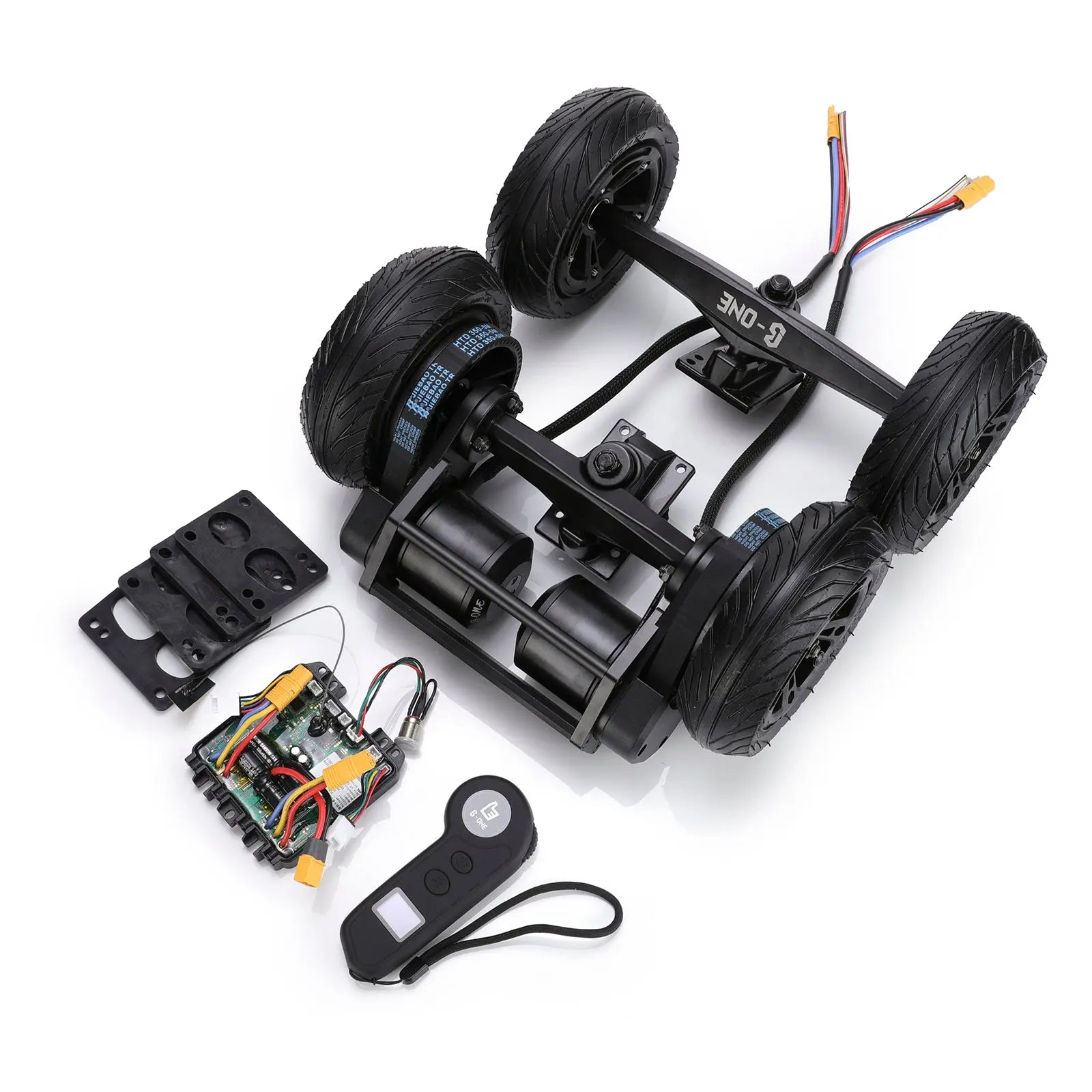 B-ONE 150mm All Terrain inflate wheel Motor Kit - Boneeboard